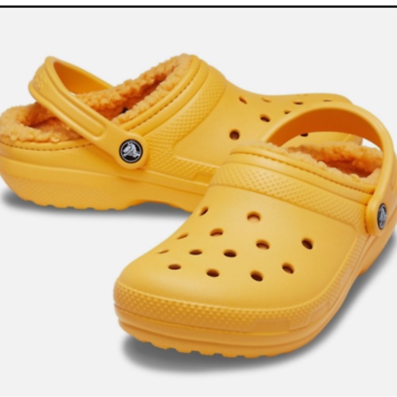 CROCS | Shoes | Crocs Classic Lined Clog Orange Sorbet Unisex M4w6 ...